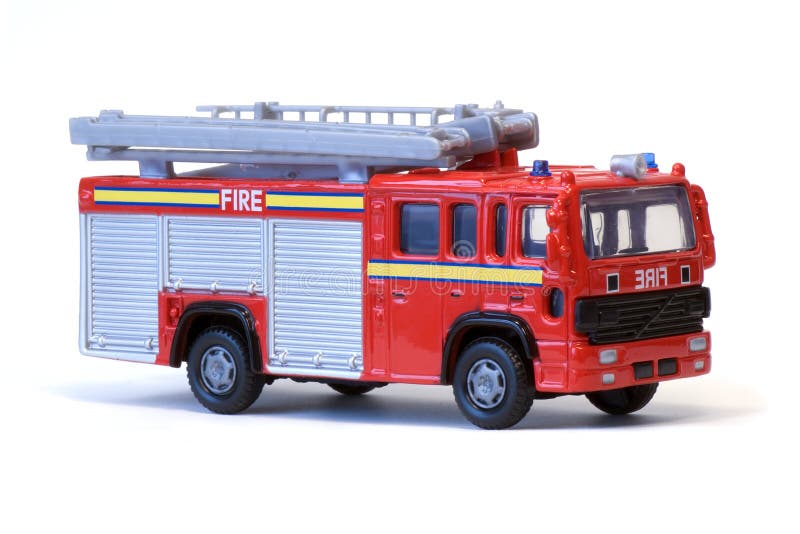 Toy London Fire Engine stock image. Image of blue, british - 4536591
