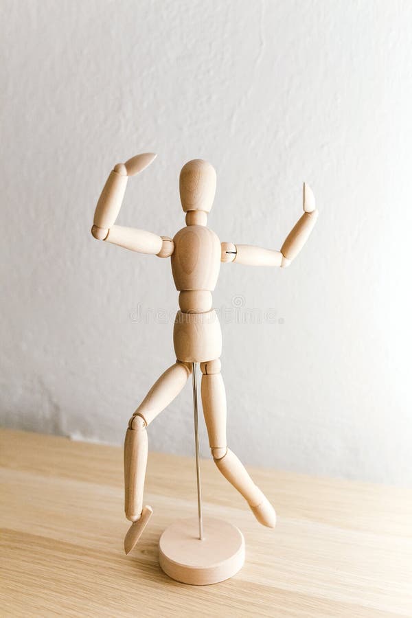 Toy Man As Home Interior Decoration Stock Photo - Image of conceptual ...