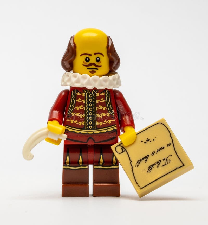 A Model Figure of the Famous Playwright William Shakespeare Editorial ...