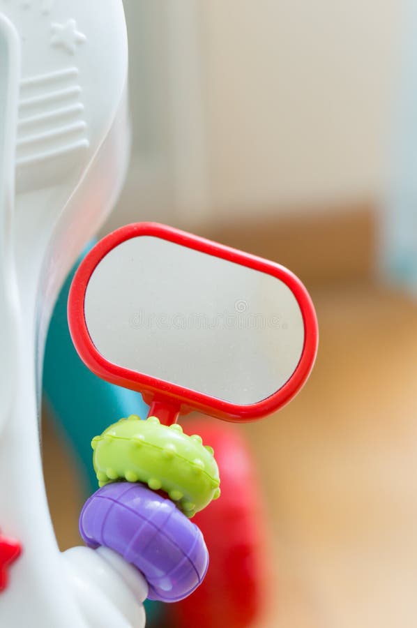 Toy mirror stock photo. Image of object, close, plastic - 49957120