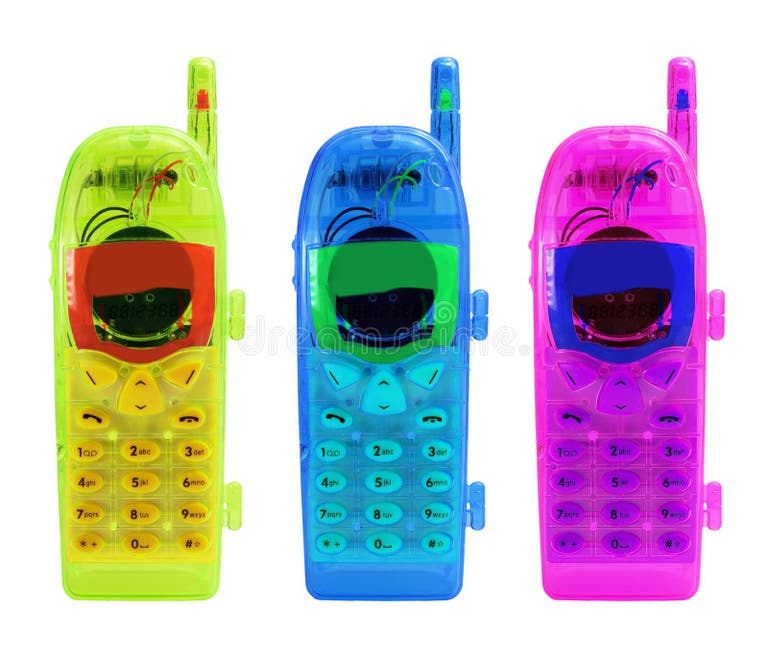 Toy Mobile Phones stock image. Image of call, shot, ring - 20135773