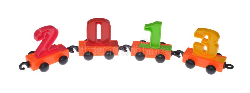 Wooden train of numbers stock image. Image of preschooler - 4912401