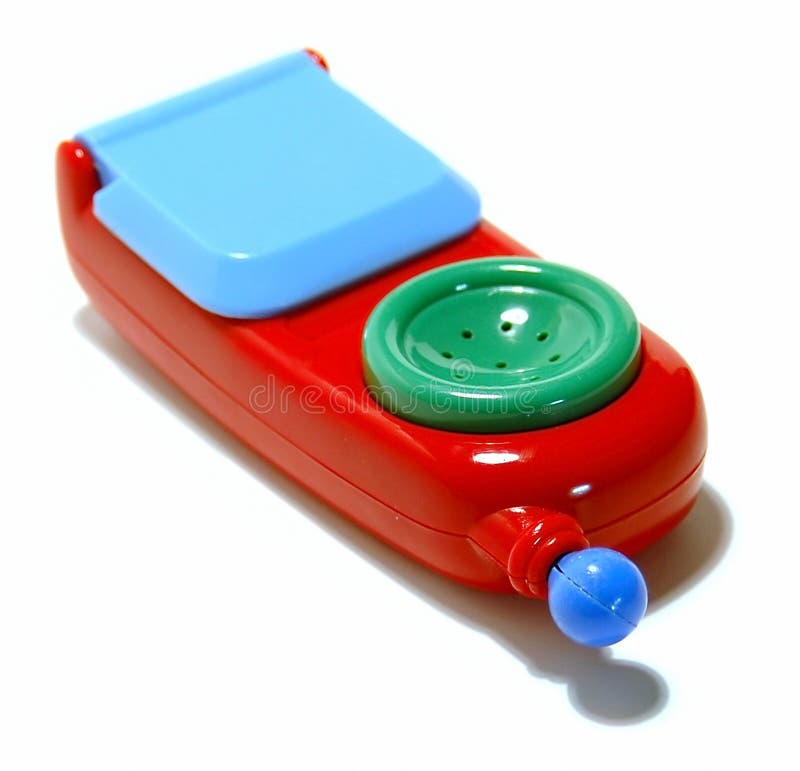 Toy cell-phone stock image. Image of imitation, colourful - 36689