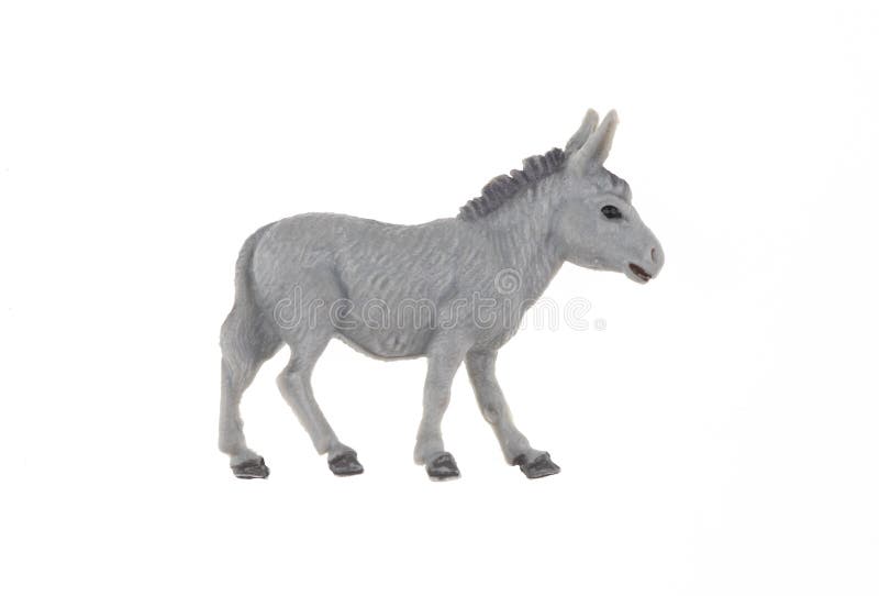 Toy Plastic Donkey Isolated White Stock Photos - Free & Royalty-Free ...