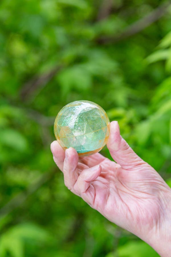 Toy Plastic Magic Ball for Games Stock Image - Image of glass, bright ...