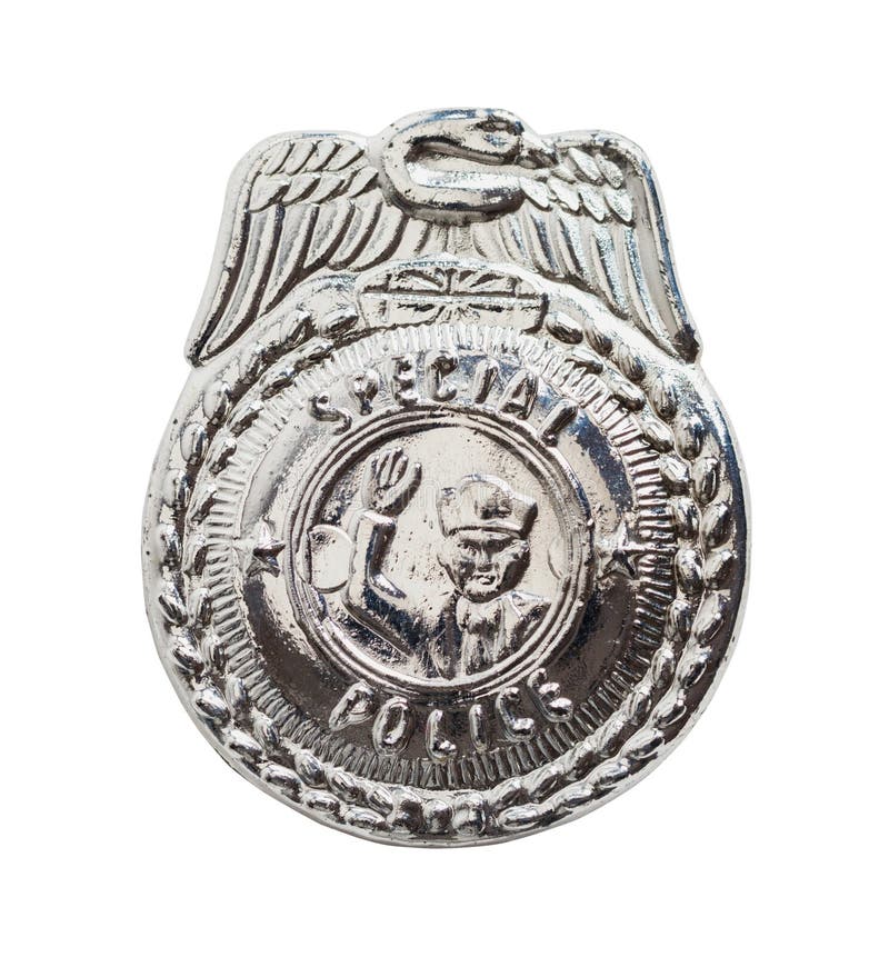 Star Police Badge stock image. Image of badge, uniform - 237342755