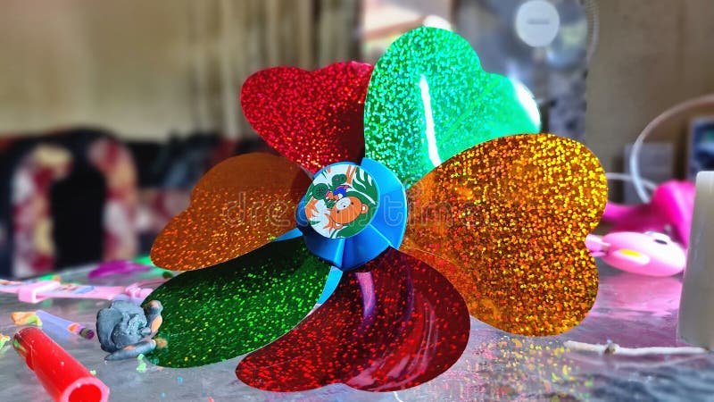 Toy Propeller Made of Plastic Stock Photo - Image of leaf, produce ...