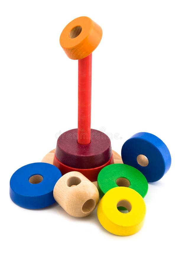 Toy pyramid close up stock image. Image of childhood - 20726647