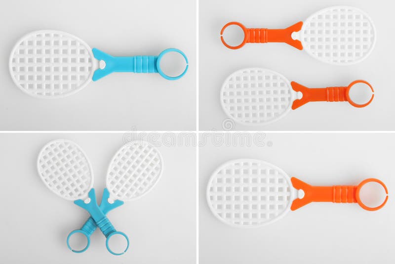 Toy racket stock photo. Image of match, childhood, tournament - 85185730
