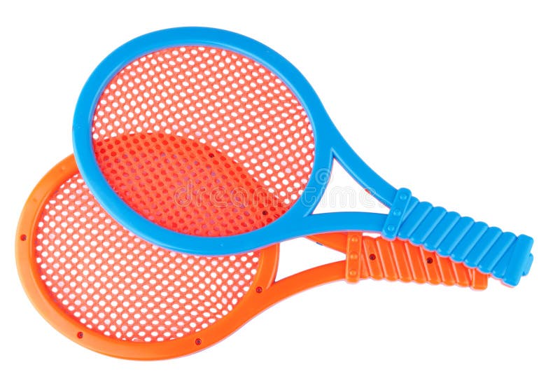 Toy rackets stock image. Image of multicolored, healthy - 7301919
