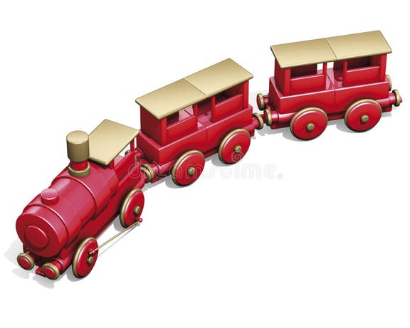 Pulling Toy Train Stock Illustrations – 160 Pulling Toy Train Stock ...