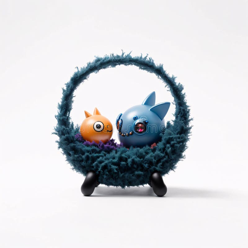 Toy that Resembles a Unique and Mythical Creature, Combining Elements ...