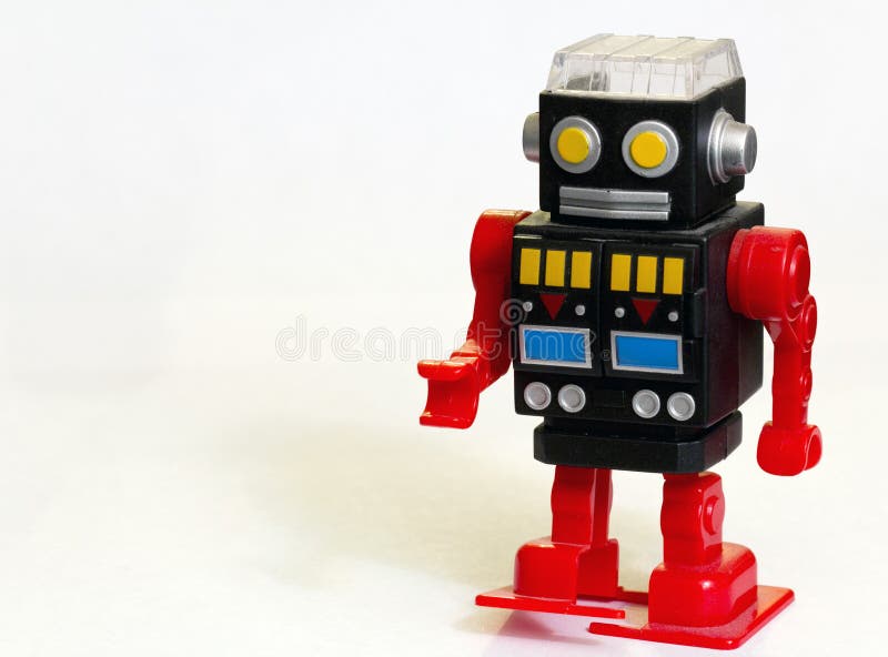 Toy Robot stock photo. Image of robot, gift, children - 58092546