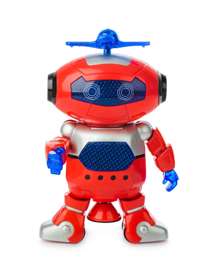 Toy robot stock image. Image of engineering, artificial - 141674861