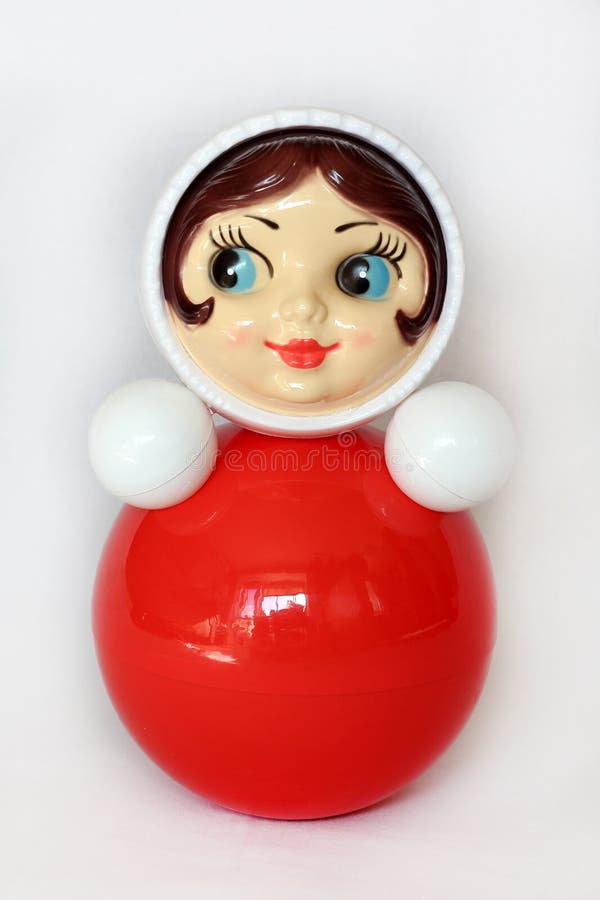 Toy roly-poly stock photo. Image of subject, funny, form - 59747122