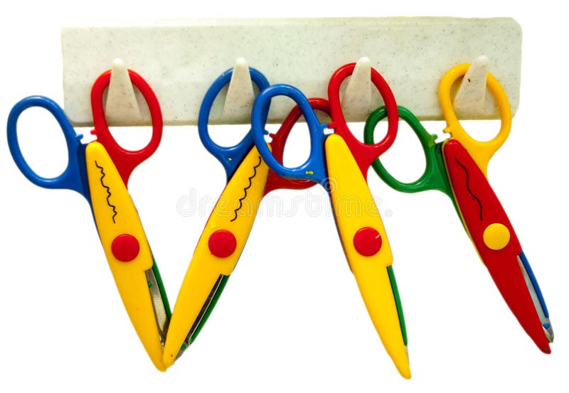 Toy scissors stock image. Image of creative, craft, design - 8674909
