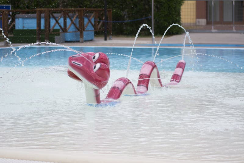 Snake in the pool stock photo. Image of blue, relaxation - 99783408