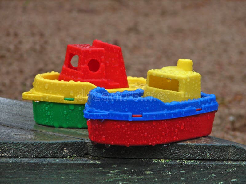 Toy ships stock photo. Image of drop, boat, liquid, childhood - 6166286