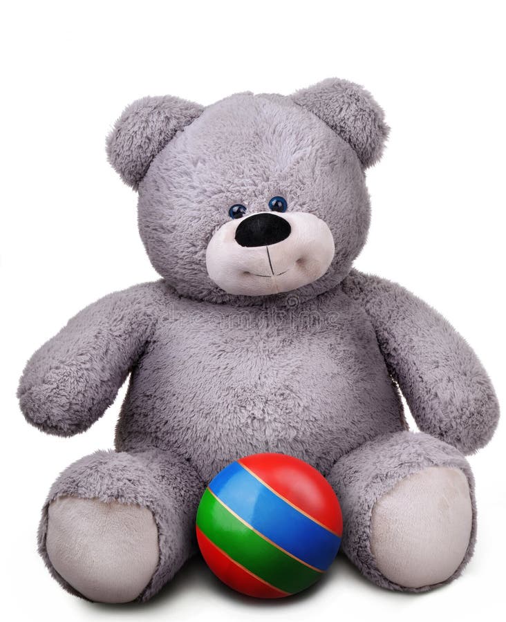 Old Soft Toy, Teddy Bear. Children Toy. Stock Photo - Image of ...