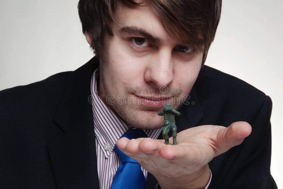 Toy soldiers stock image. Image of playing, businessman - 23416969