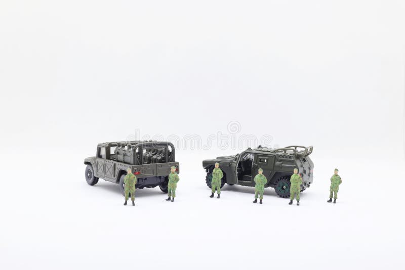 A Toy Soldiers, the Scale Plastic Toy Soldiers Stock Image - Image of ...