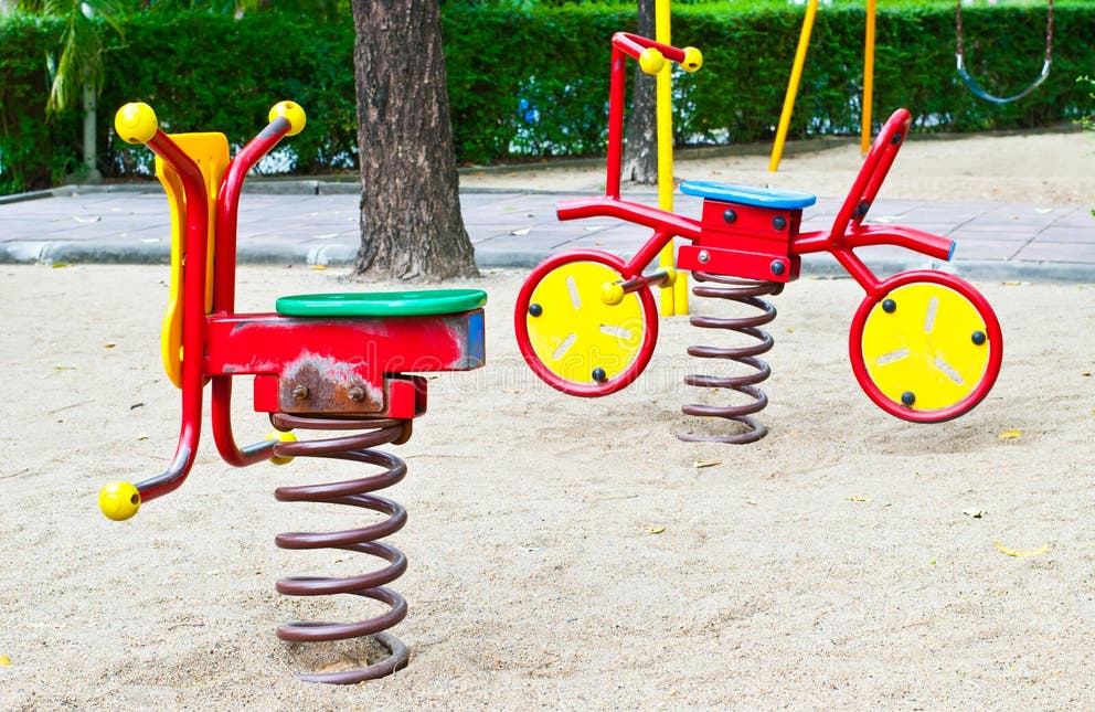 Toy spring rocking stock image. Image of monkey, colors - 29779637