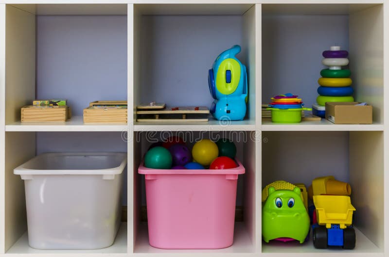 Empty Toy Shelf
