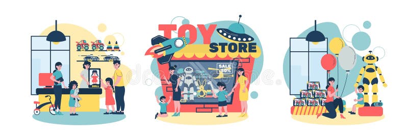 Toy Storefront Stock Illustrations – 145 Toy Storefront Stock ...