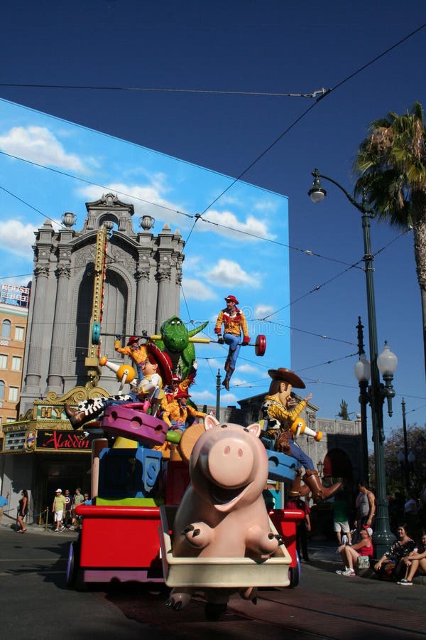 Toy Story Parade, Disney, Disneyland Editorial Photo - Image of cowboy ...