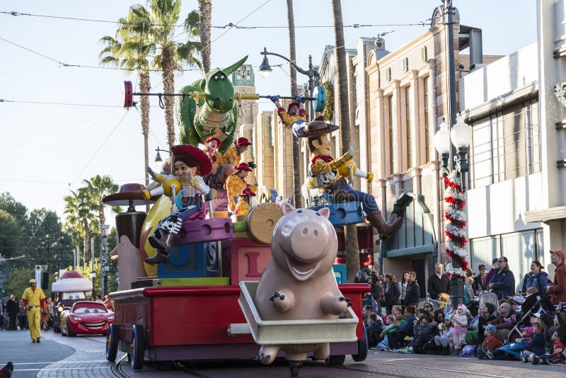 Toy Story Parade, Disney, Disneyland Editorial Photo - Image of cowboy ...