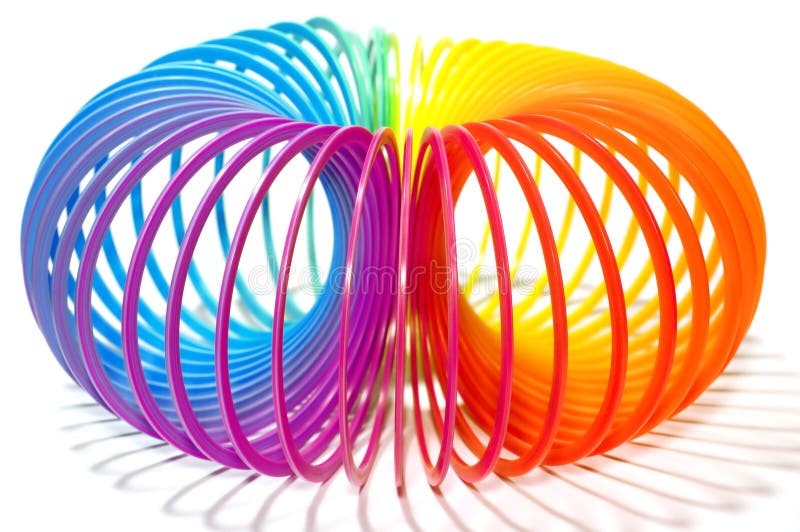 Slinky Spring editorial image. Image of colorful, spring - 13150660