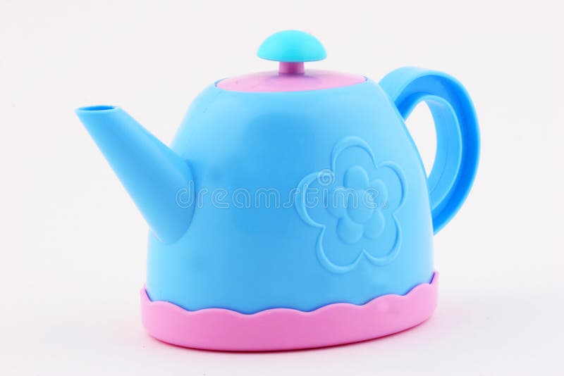 Toy tea pot stock photo. Image of light, teapot, pink - 1800422