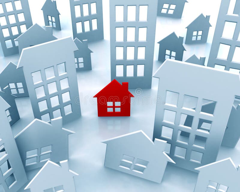 Toy town stock illustration. Illustration of funky, background - 13254329