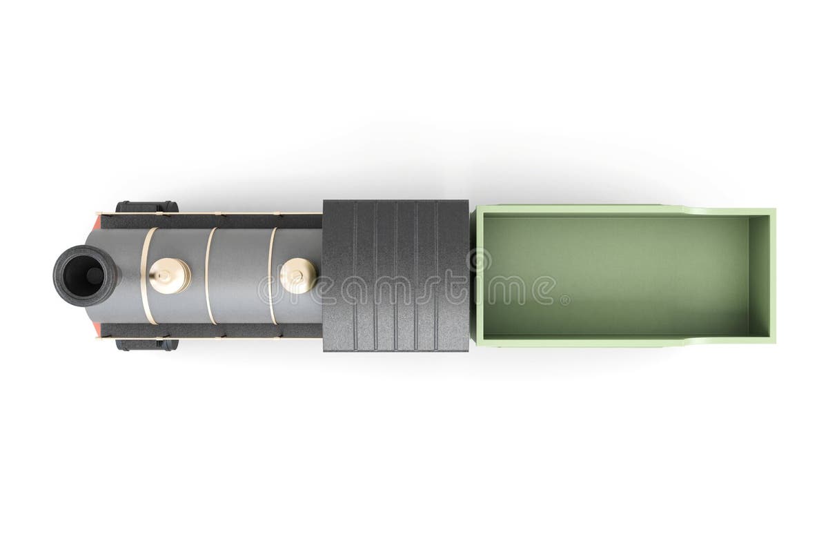 Steam Engine Top View Stock Illustrations – 19 Steam Engine Top View ...