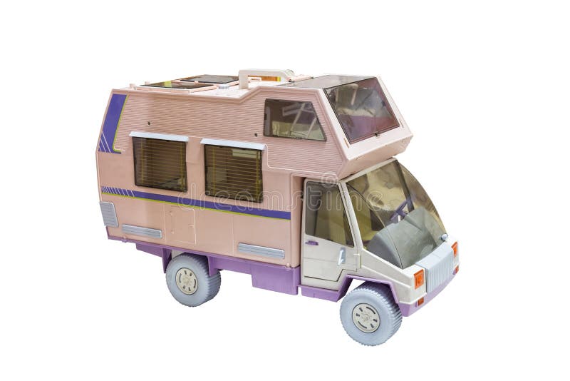 Toy van stock photo. Image of wall, white, space, house - 100464404
