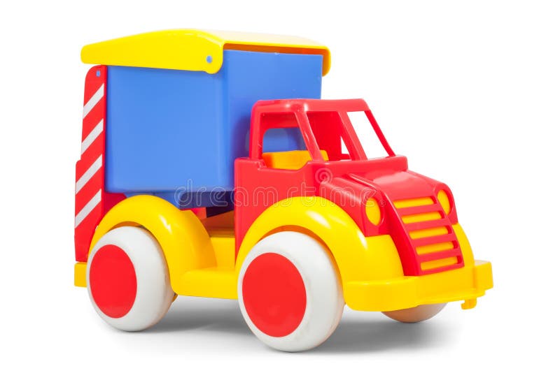 Toy Vans isolated on white stock image. Image of child - 43804257