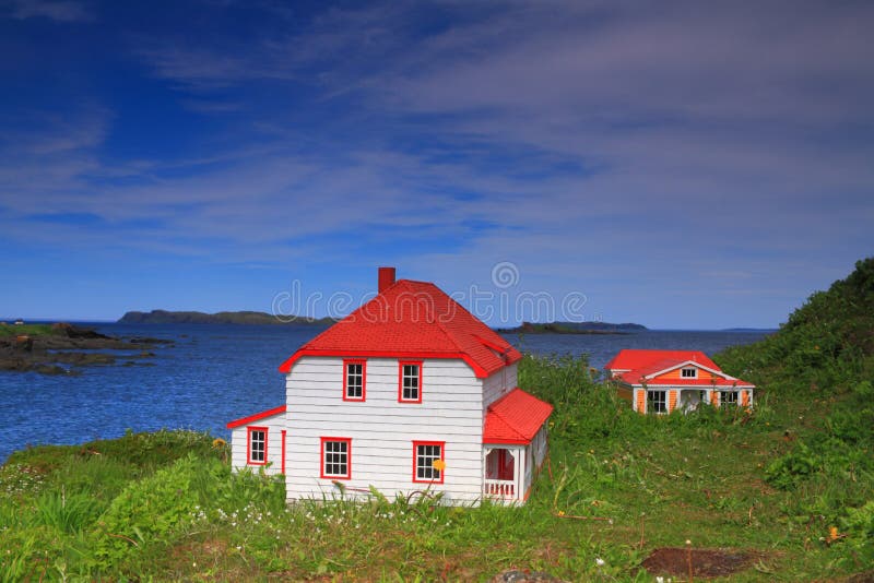 Toy village on the rock stock photo. Image of outdoors - 41979656