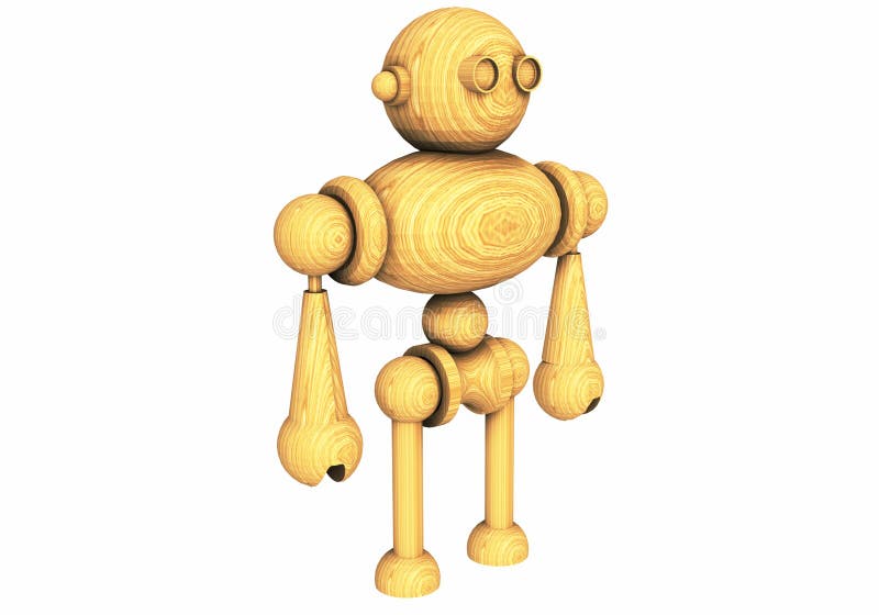 Wooden Robot Model Stock Illustrations – 266 Wooden Robot Model Stock ...