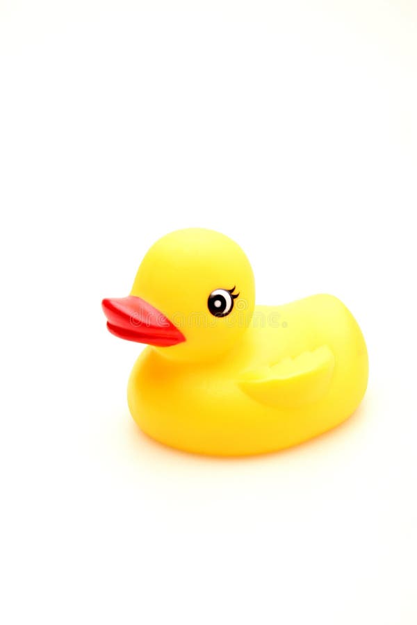 Toy Yellow Rubber Duck stock image. Image of smiling, colour - 9534151