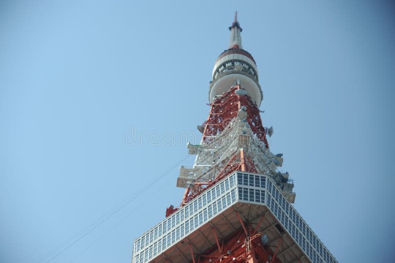 Toyko tower stock image. Image of building, toyko, tall - 27059595