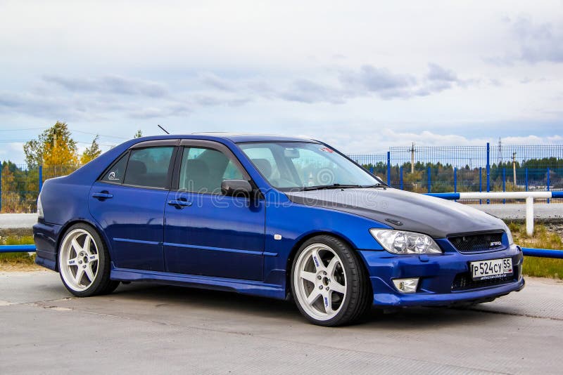 Toyota Altezza redactionele afbeelding. Afbeelding bestaande uit tuning ...