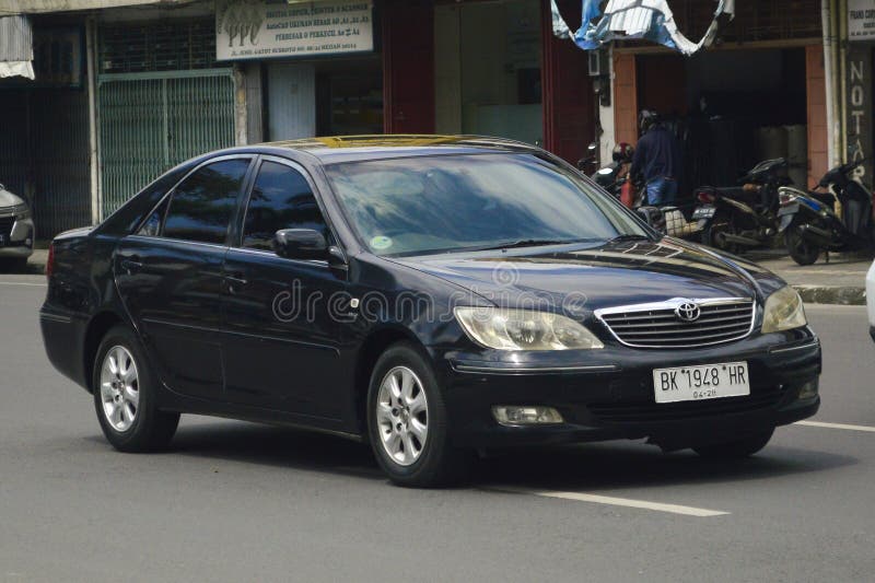 Toyota Camry 3.0V XV20 V6 editorial stock photo. Image of driver ...