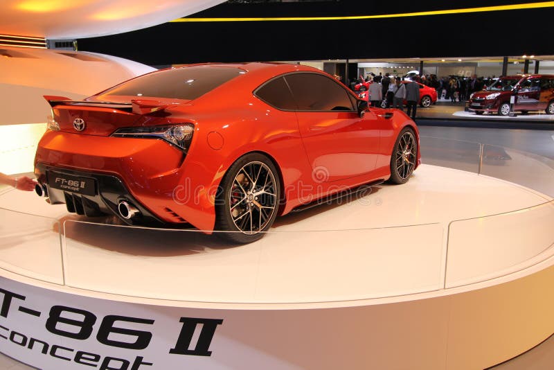 Toyota Ft-86 on 64rd IAA editorial photography. Image of alfa - 21502802