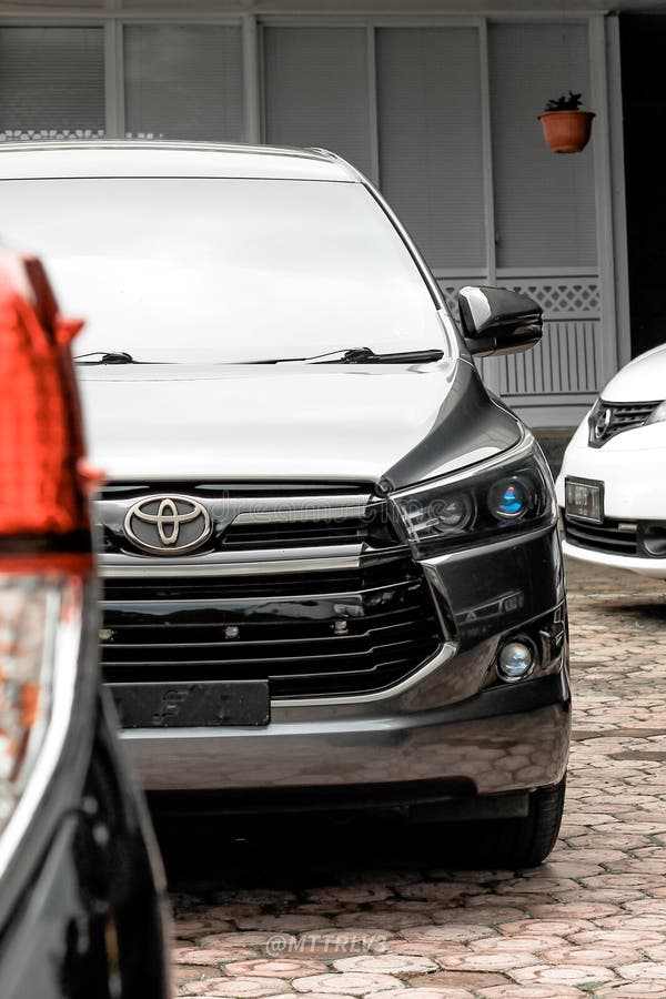 Toyota Innova Reborn on the Road during Rainy Day Editorial Stock Image ...