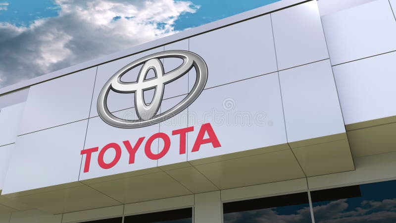 Logo Toyota editorial image. Illustration of format - 124803400