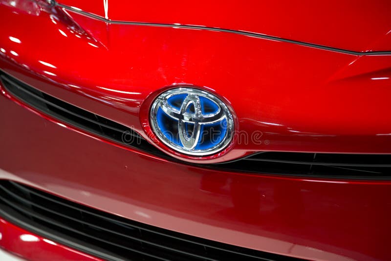 TOYOTA logo editorial stock image. Image of expensive - 68601599