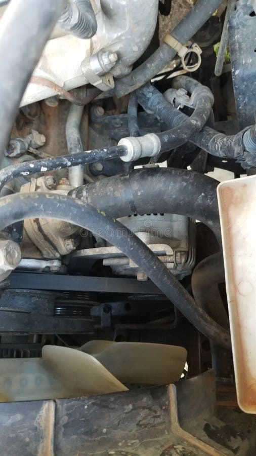 2000 Toyota 4Runner Motor Engine Bay Stock Photo - Image of vehicle ...