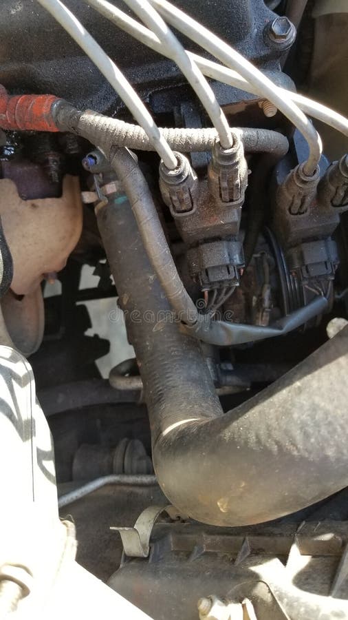 2000 Toyota 4Runner Motor Engine Bay Stock Image - Image of motorcycle ...