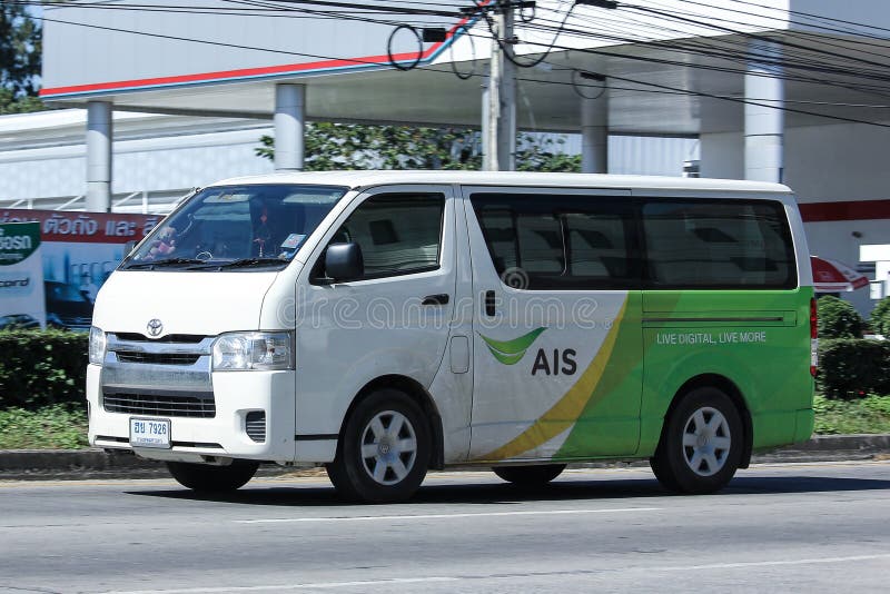 Toyota Van von AIS-Firma redaktionelles bild. Bild von auto - 84640450