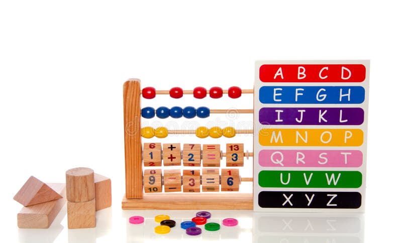 Preschool Objects Collection Stock Photo - Image of magnet, equipment ...